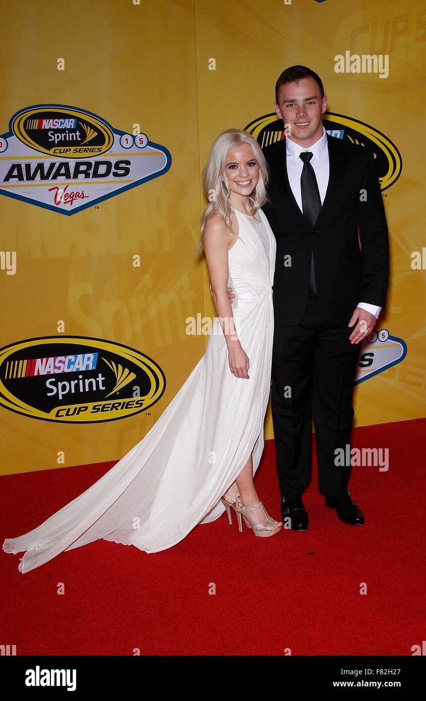 Las Vegas, NV, USA. 4th Dec, 2015. Emily Boat, Brett Moffitt at ...