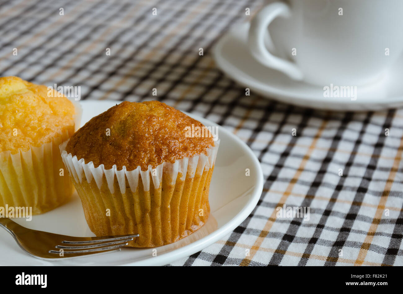 Cup Cake for Tea Break Stock Photo - Alamy
