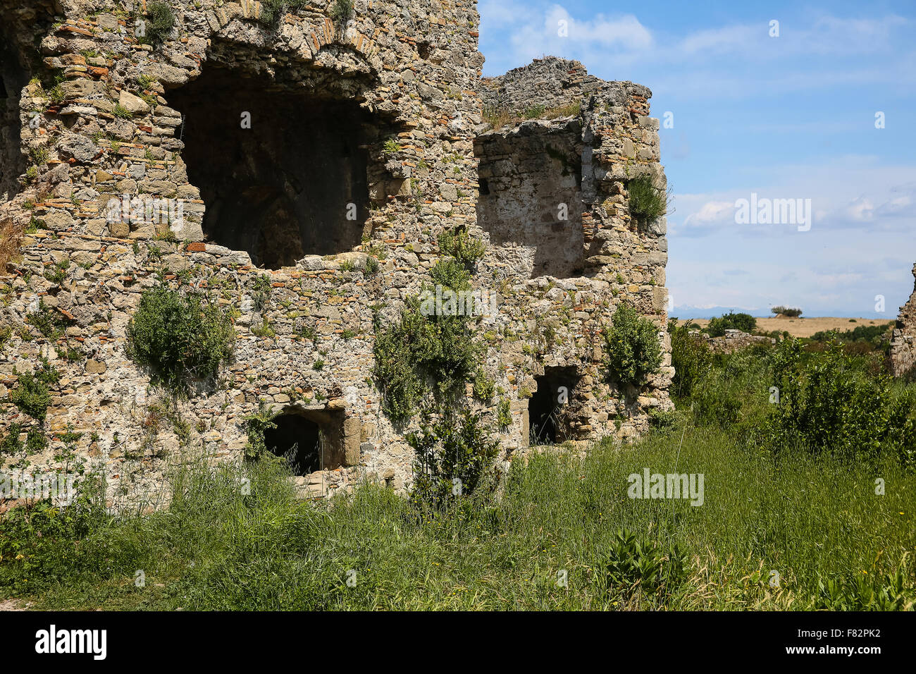 Ancient Side ruins in Turkey Kemer Antalya Stock Photo - Alamy