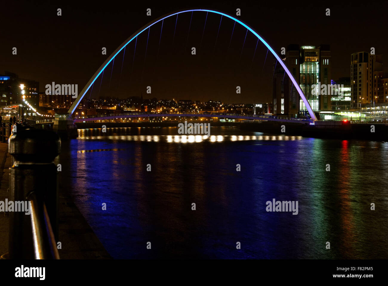 Newcastle view night hi-res stock photography and images - Alamy