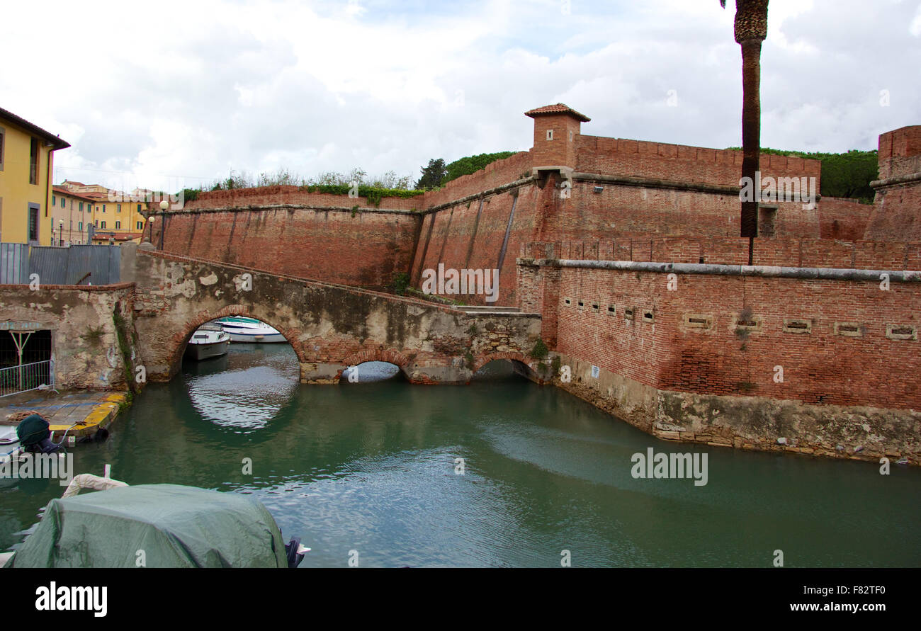 Old stone fort in venice Stock Photo - Alamy