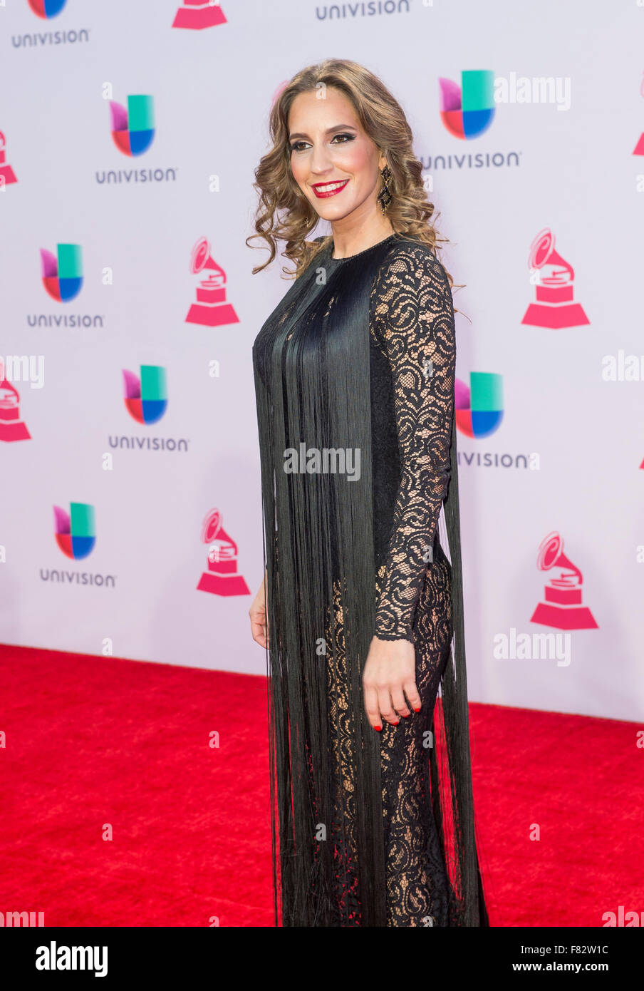 Singer Maria Toledo attends the 16th Annual Latin GRAMMY Awards at the ...