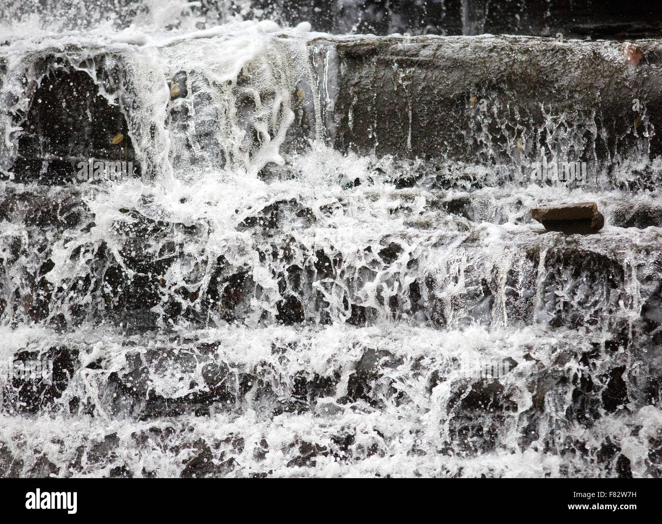 Details of Brandywine Falls, Cuyahoga Valley National Park, Ohio Stock ...