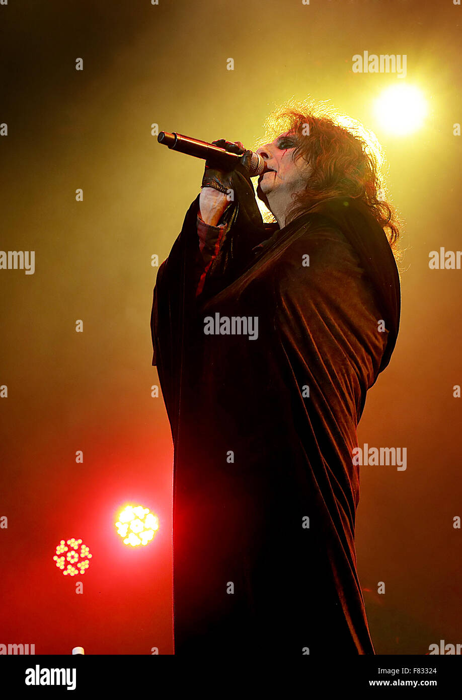 Alice Cooper performing at Manchester Arena Featuring: Alice Cooper ...