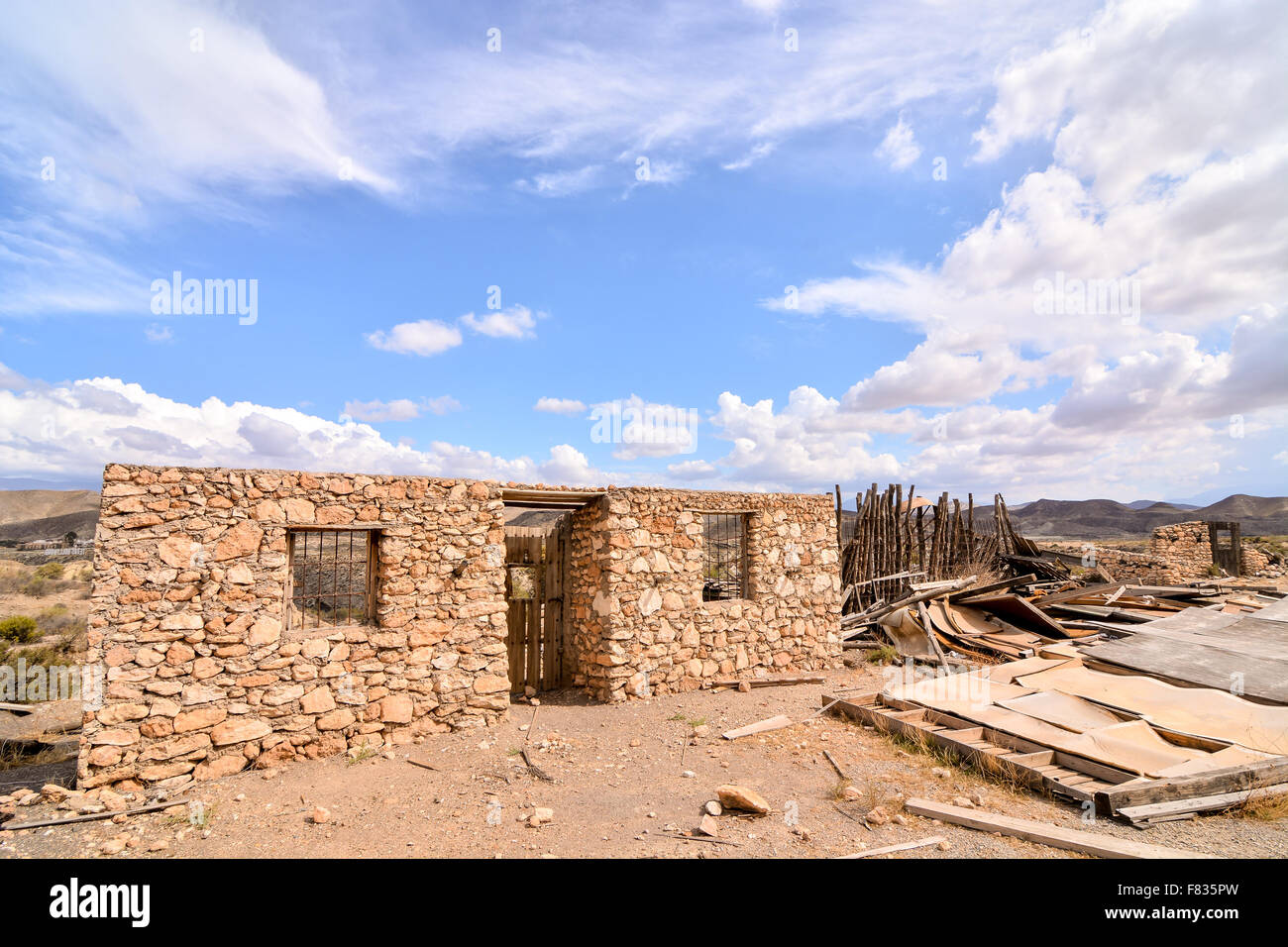 Desert Tabernas in Almeria Province Spain Stock Photo - Alamy