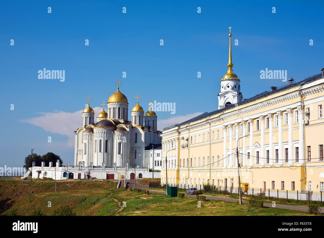 Assumption cathedral at Vladimir built in the 12th century (Russia ...