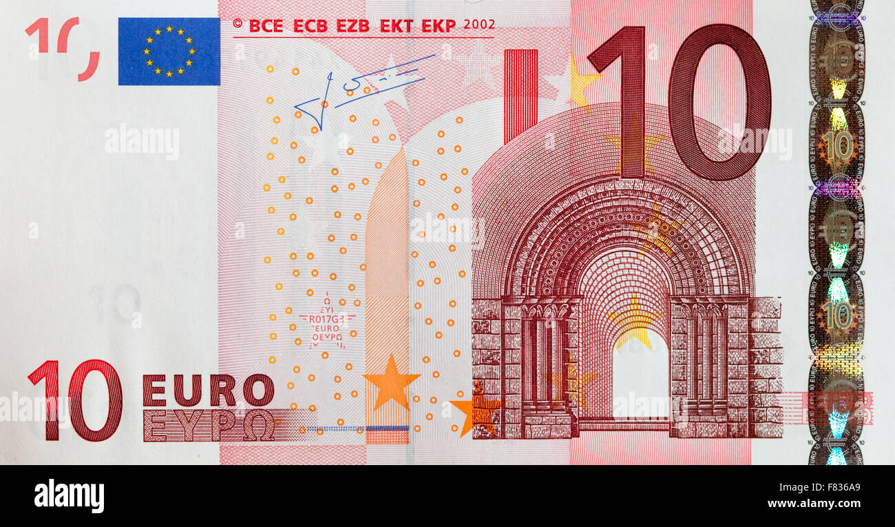 10 euro note new hi-res stock photography and images - Alamy