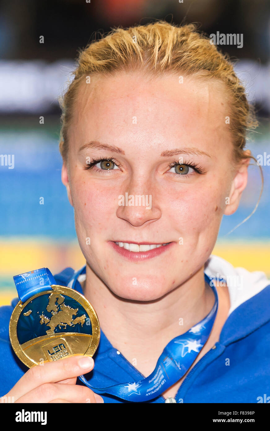 Netanya, Israel. 04th Dec, 2015. SJOESTROEM Sarah SWE gold medal Women ...