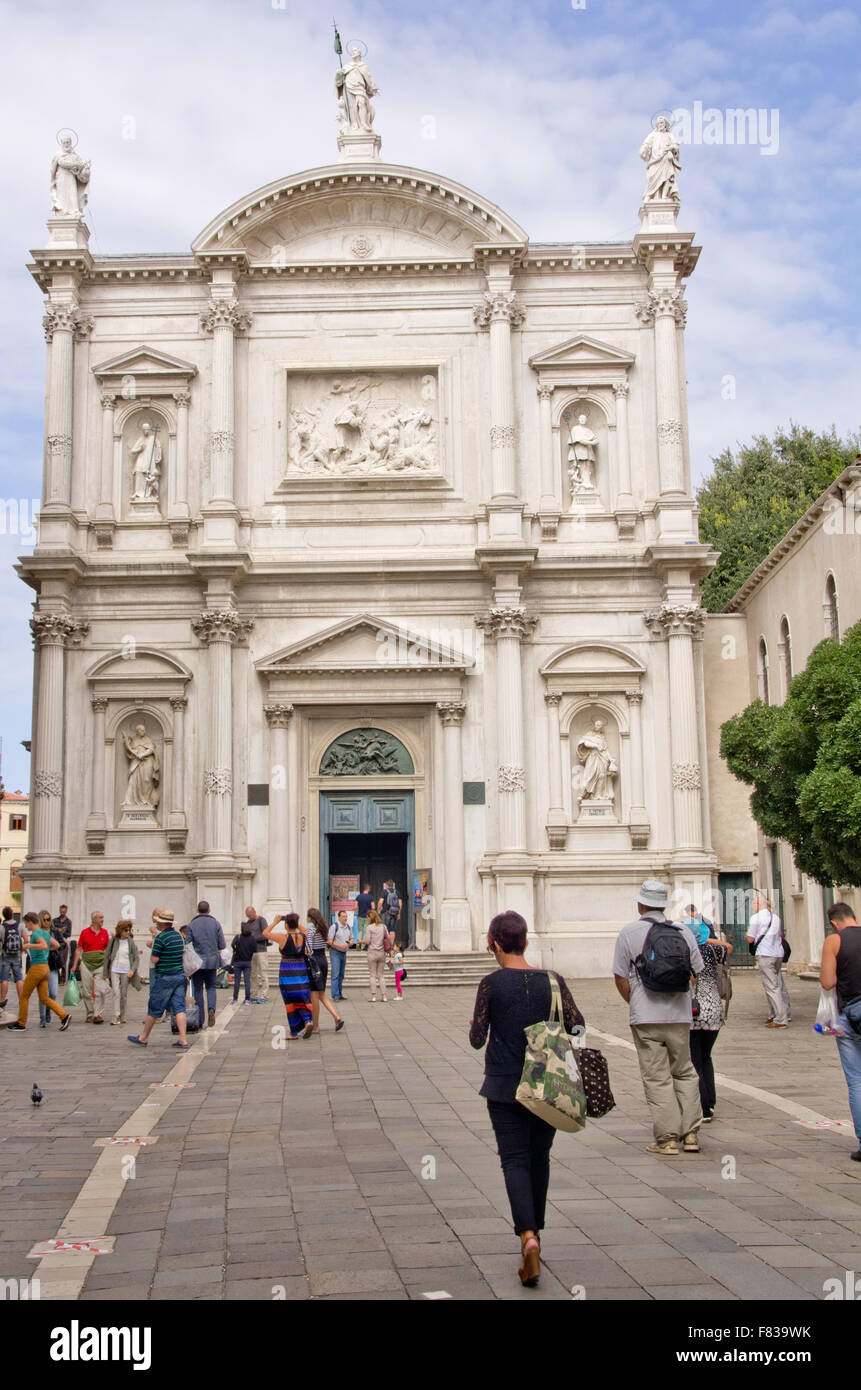 The church of San Rocco Venice Stock Photo - Alamy