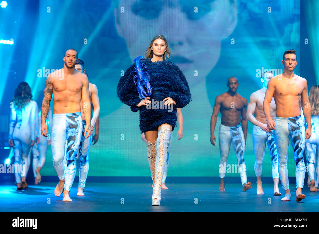 Models on the Fashion Theatre catwalk at Clothes Show Live, NEC ...