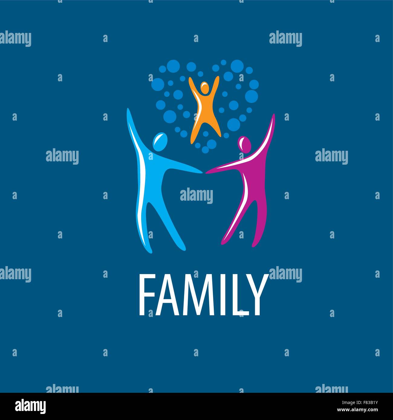 vector logo family Stock Vector Image & Art - Alamy
