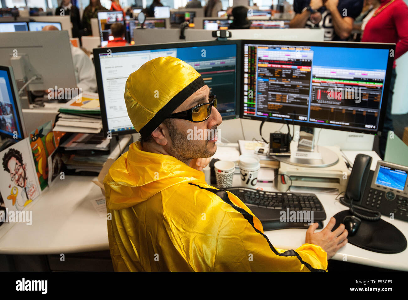 Bloomberg Tradebook Charity Day held at Bloomberg HQ, Finsbury Square ...