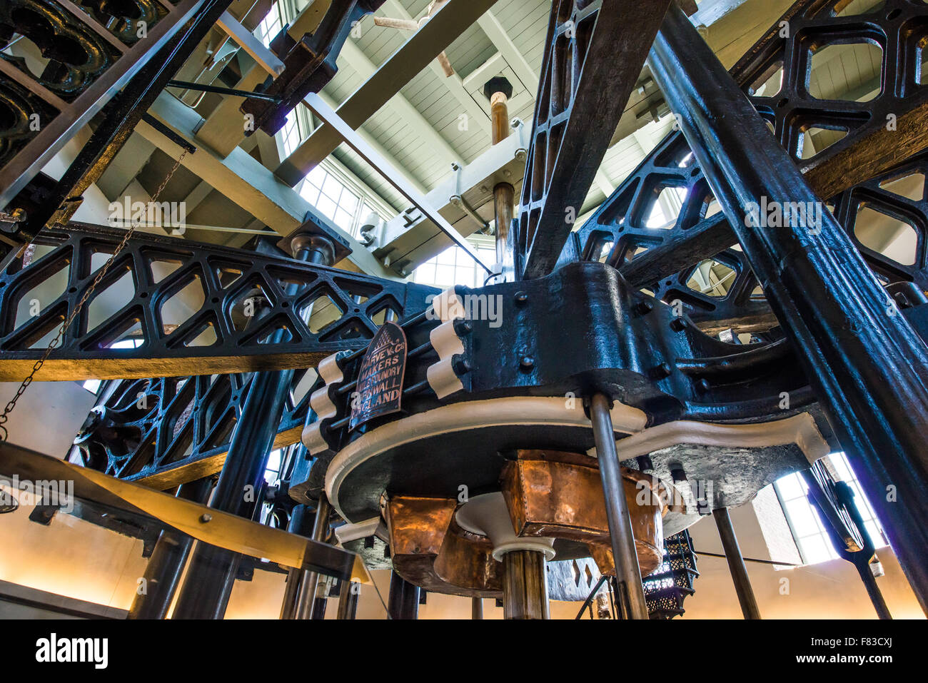 The Cruquius Pumping station with his massive steam pump a beautiful ...