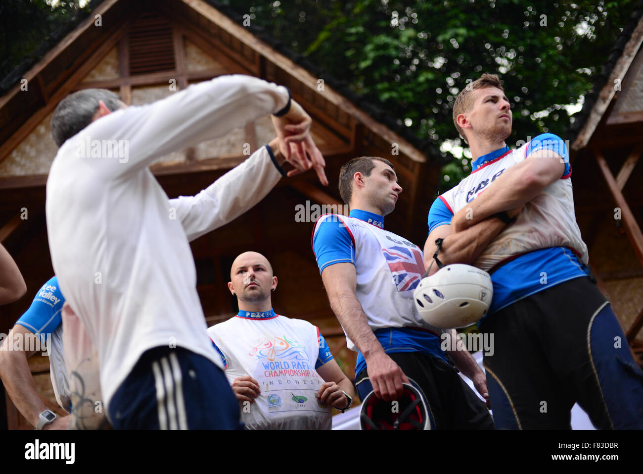 Citarik River, West Java, Indonesia. December 5, 2015. Great Britain ...