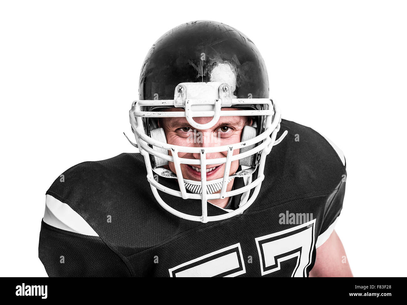 Football Player Front View