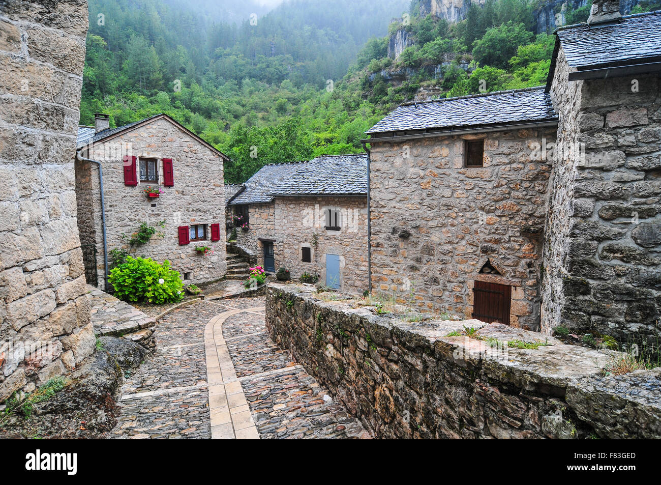 The cevennes are a range of mountains in the south east of France with ...