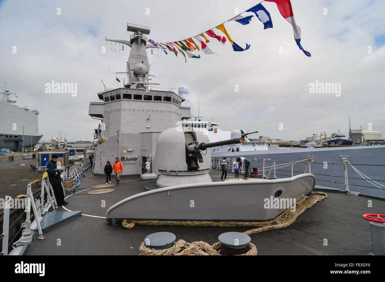 Dutch Navy Military forces with warships, submarines, trucks and so on ...