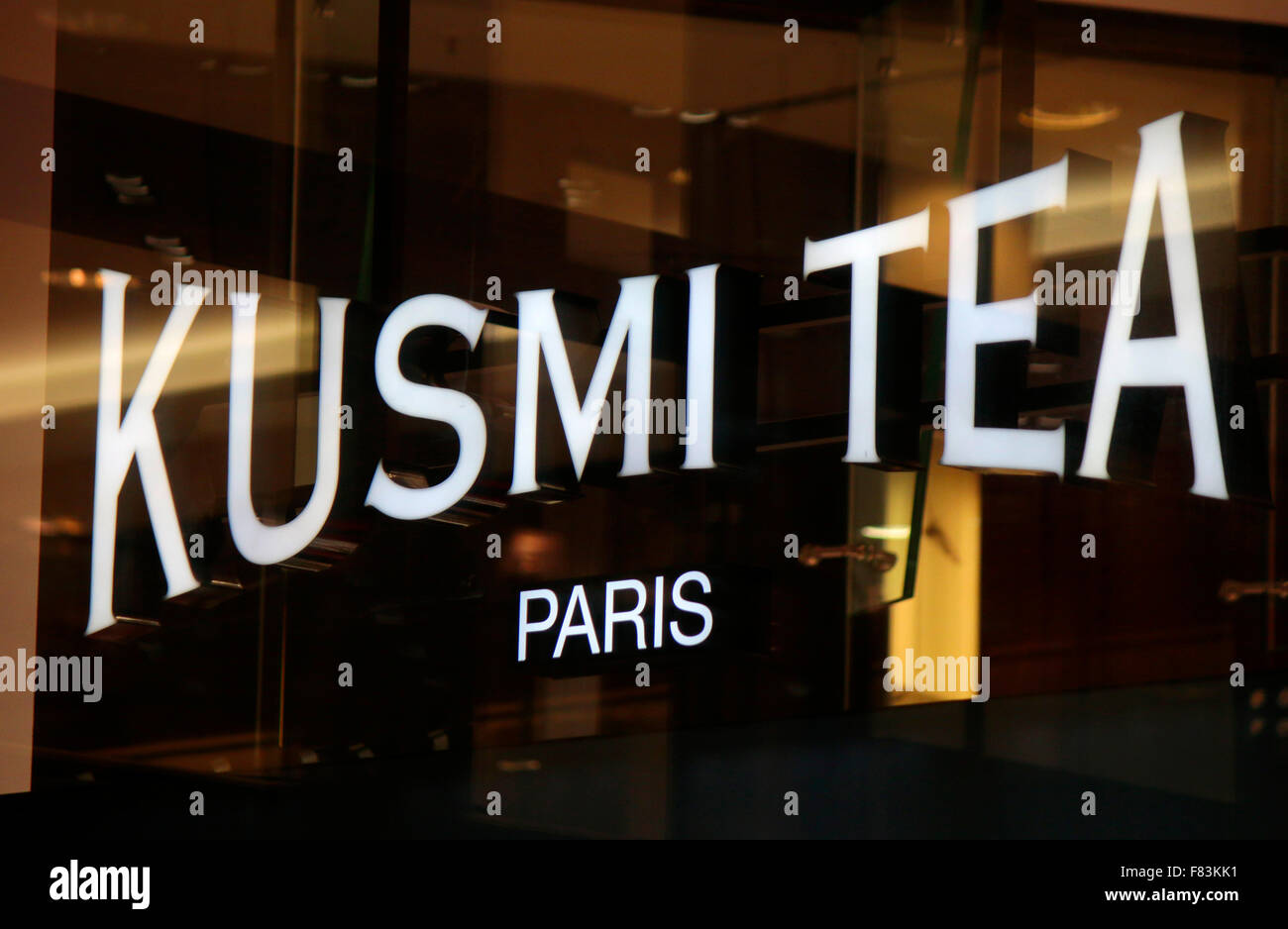 Kusmi tea logo hi-res stock photography and images - Alamy