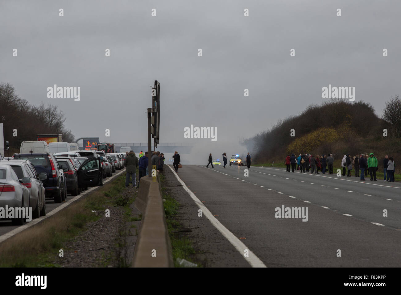 Motorway traffic jam m4 hi-res stock photography and images - Alamy