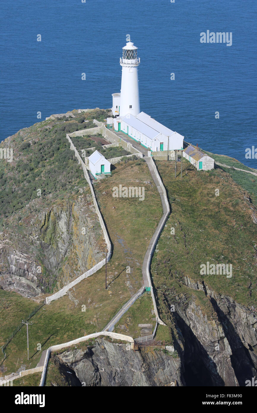 South Stack Lighthouse Anglesey North Wales Stock Photo - Alamy