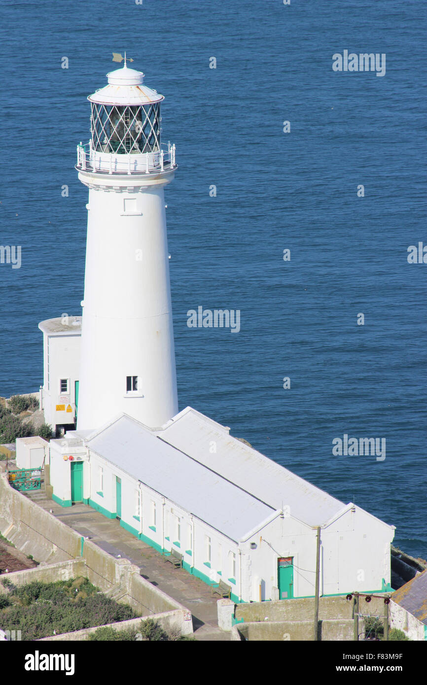 South Stack Lighthouse Anglesey North Wales Stock Photo - Alamy