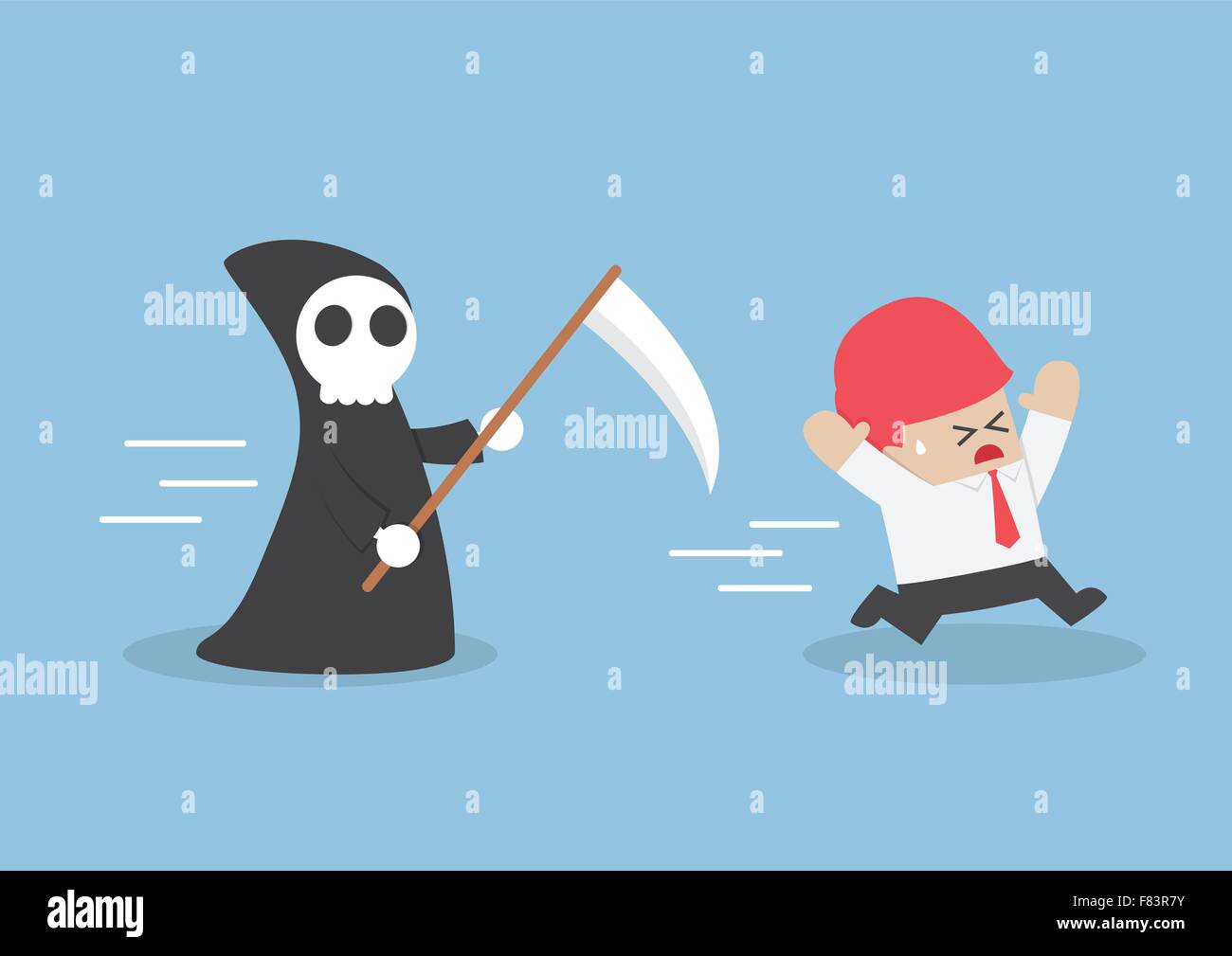 Run with the devil Stock Vector Images - Alamy