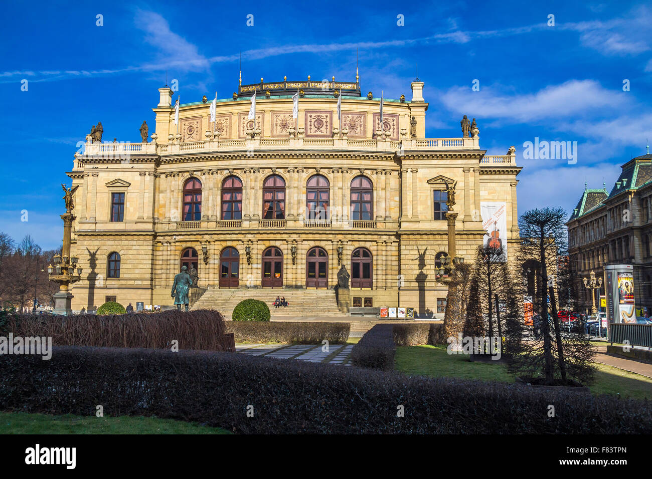 The Rudolfinum in Prague Stock Photo - Alamy