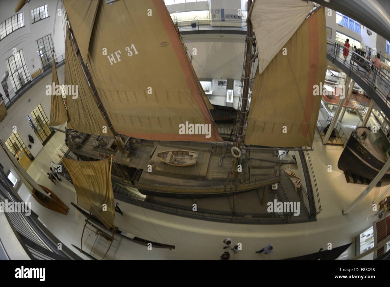 Navy and airship exhibition at Deutsches Museum, Munich, Upper Bavaria ...