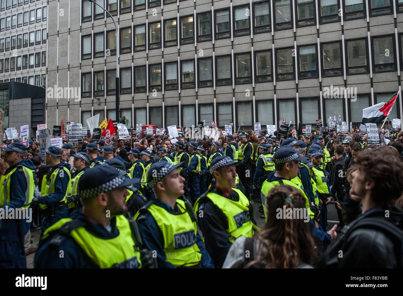 Arrests made as students clash with police during a protest against ...