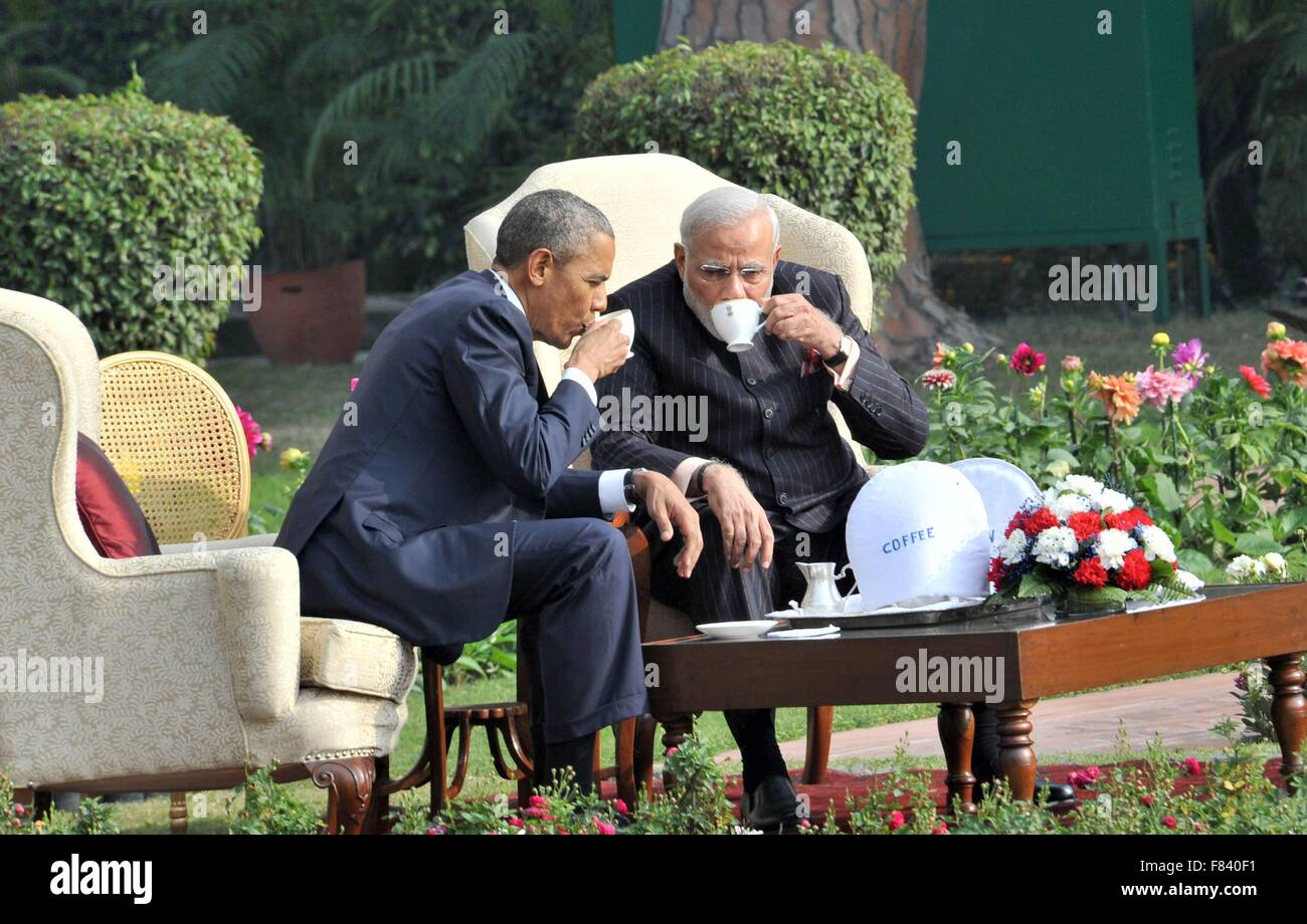 U.S. President Barack Obama and Indian Prime Minister Narendra Modi ...