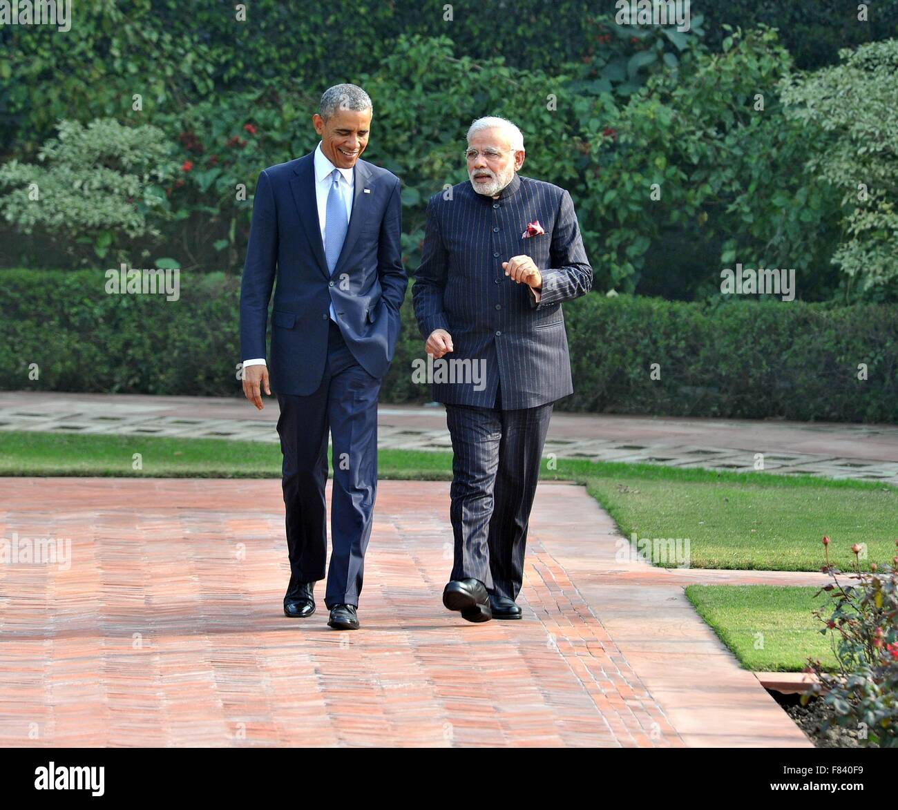 U.S. President Barack Obama and Indian Prime Minister Narendra Modi ...