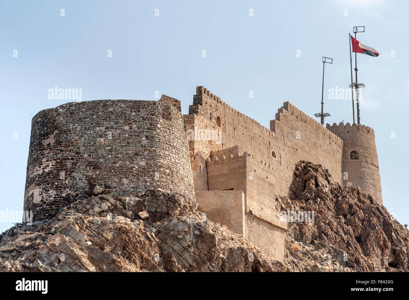 Mutrah fort muscat oman hi-res stock photography and images - Alamy