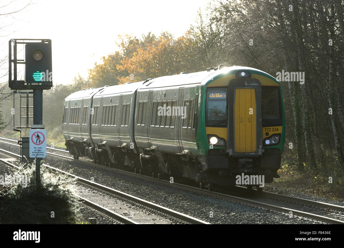 Class 172 dmu hi-res stock photography and images - Alamy