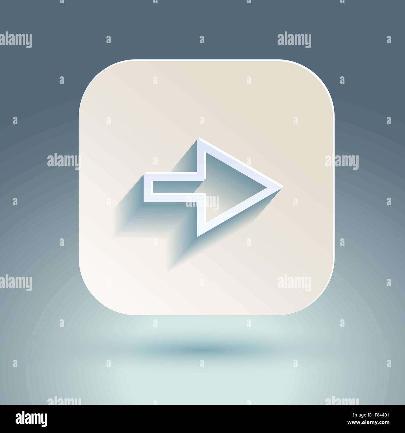 Arrow sign icon set Stock Vector Image & Art - Alamy