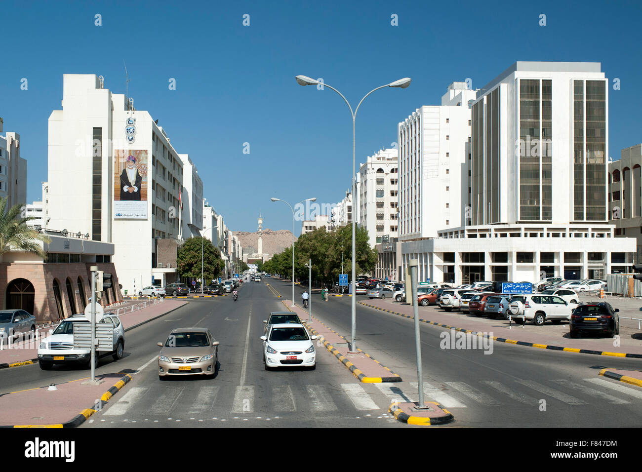 Ruwi, a district in Muscat, the capital of the Sultanate of Oman Stock ...