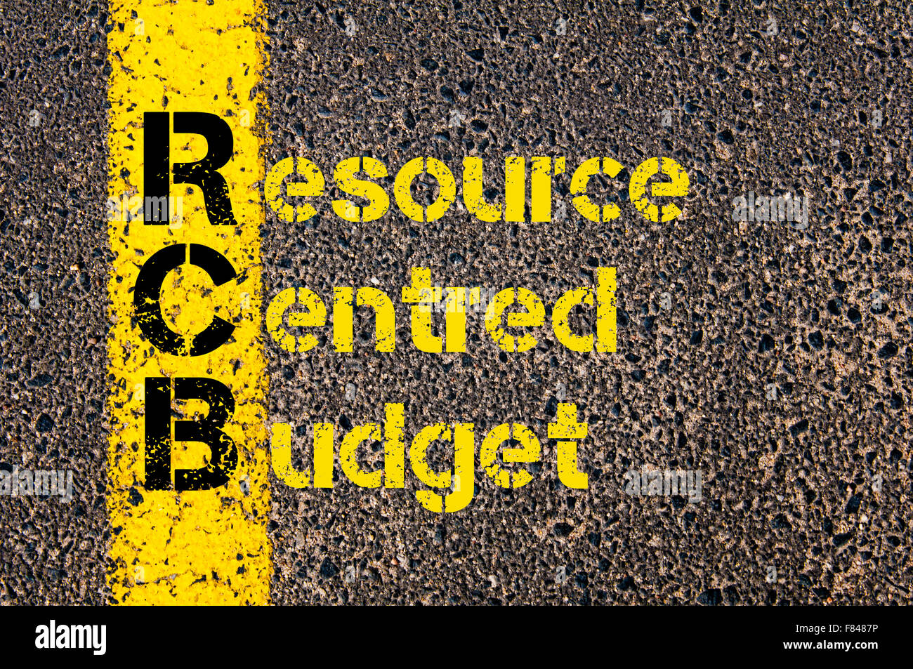 Concept image of Accounting Business Acronym RCB Resource Centred ...