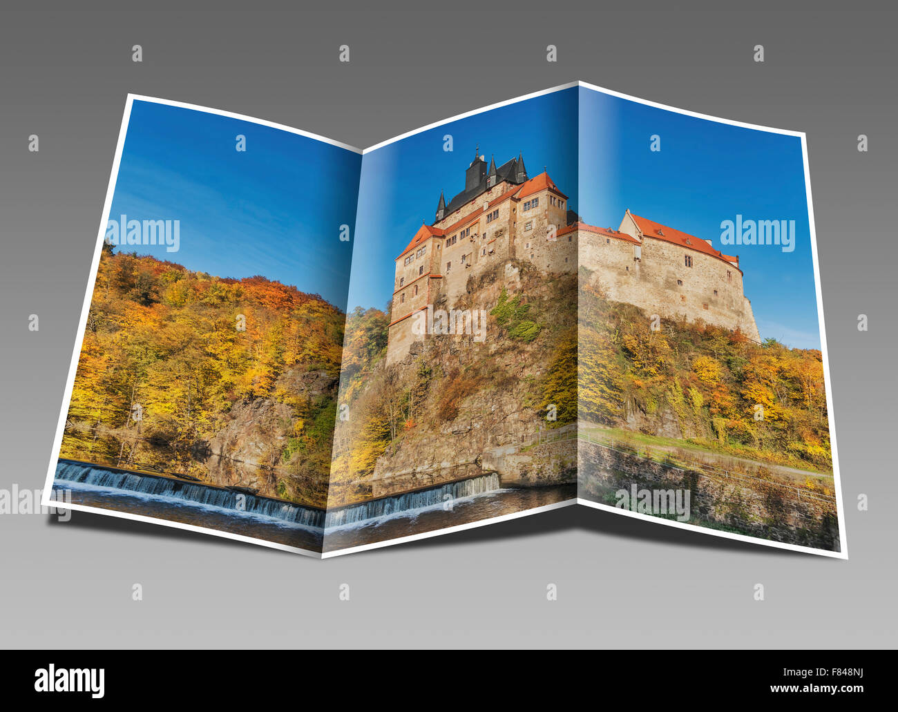 Kriebstein Castle is a mountain spur Castle and the most beautiful ...