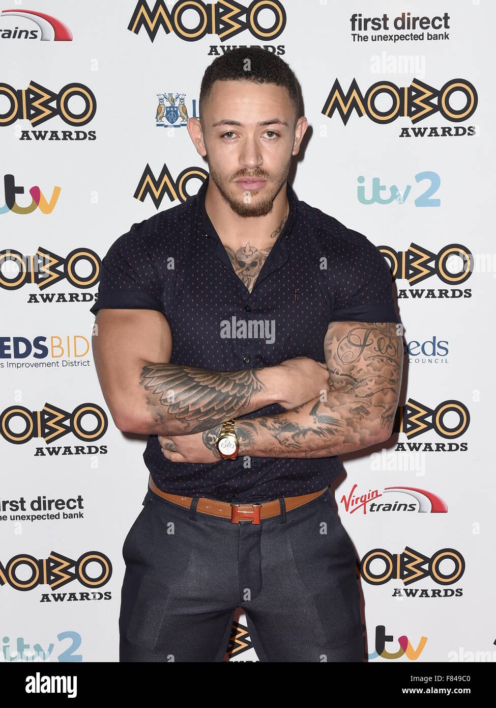 Mobo Awards 2015 - Arrivals Featuring: Ashley Kane Where: Leeds, United Kingdom When: 04 Nov ...