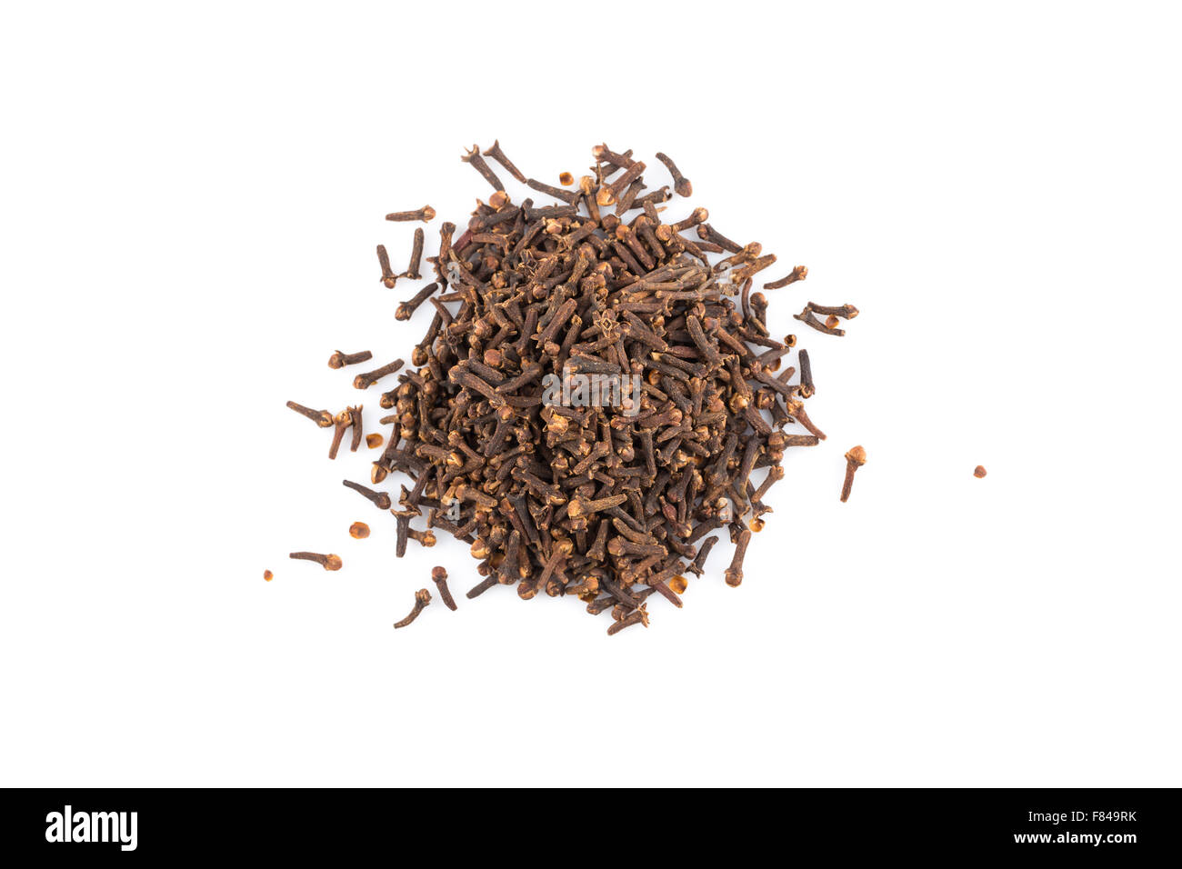Cloves spice isolated on a white background Stock Photo - Alamy