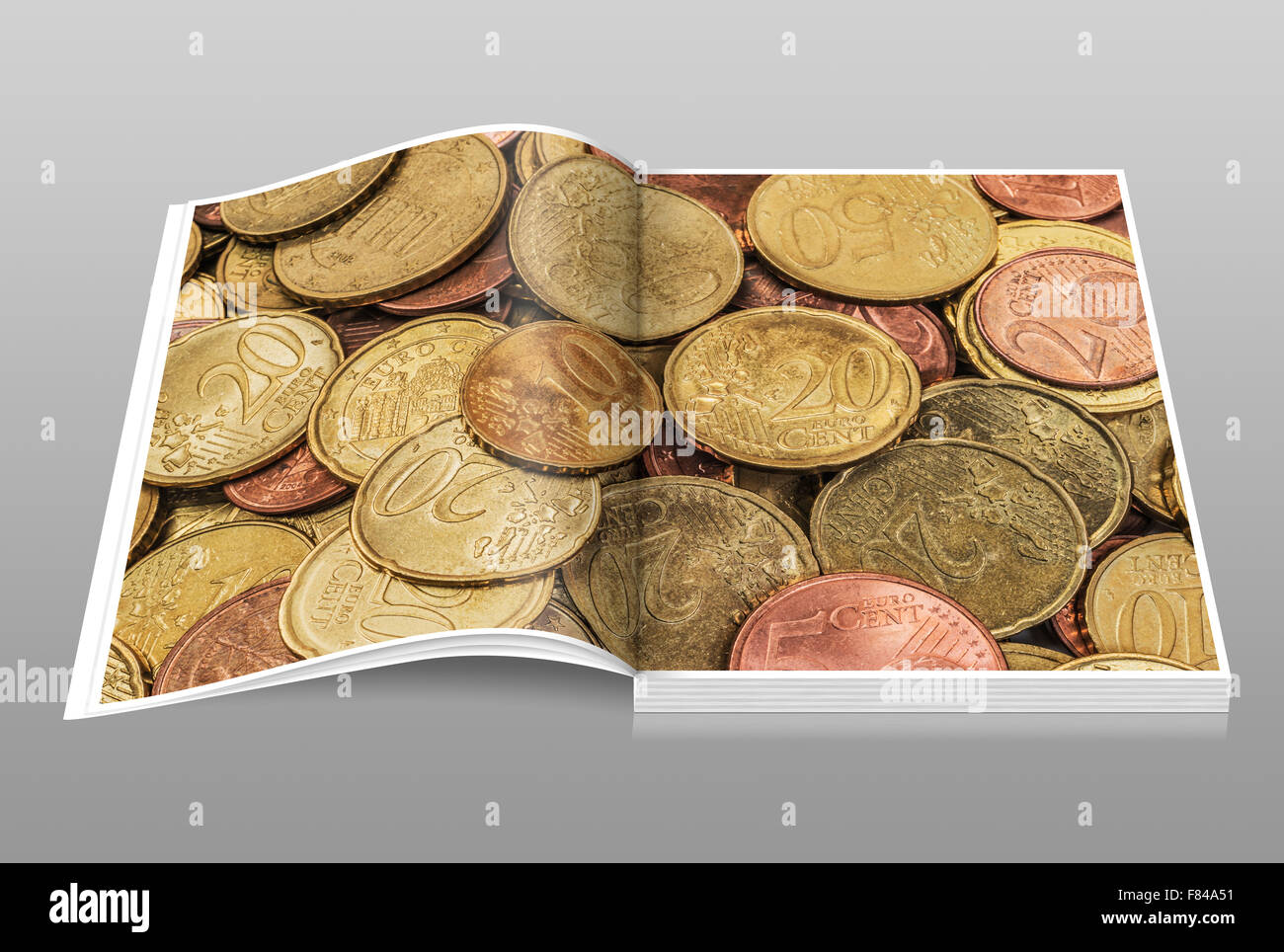 Many different Euro Cent coins Stock Photo - Alamy
