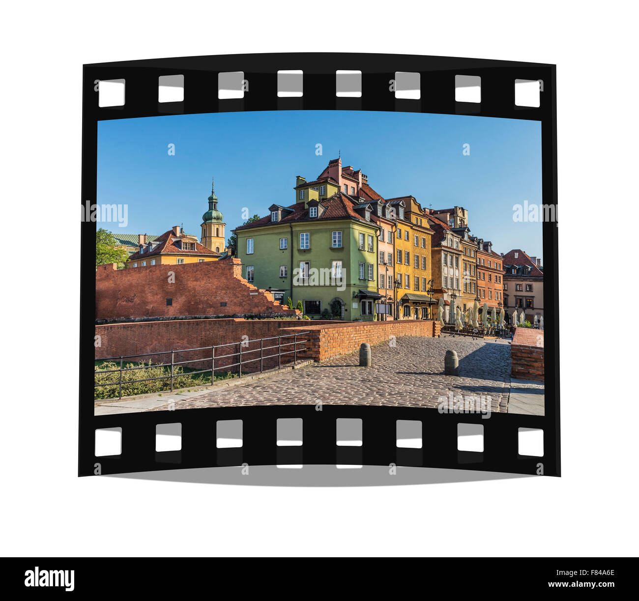Old city square in Cut Out Stock Images & Pictures - Alamy