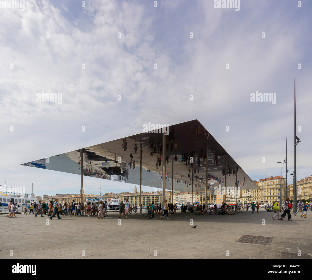 Marseille Vieux Port Pavilion Stock Photo - Alamy