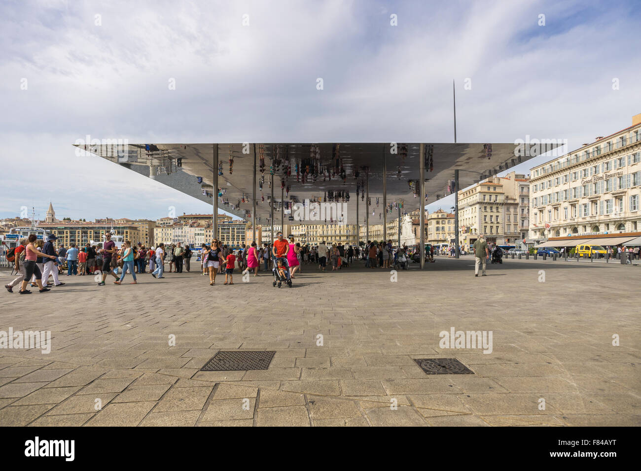 Marseille Vieux Port Pavilion Stock Photo - Alamy
