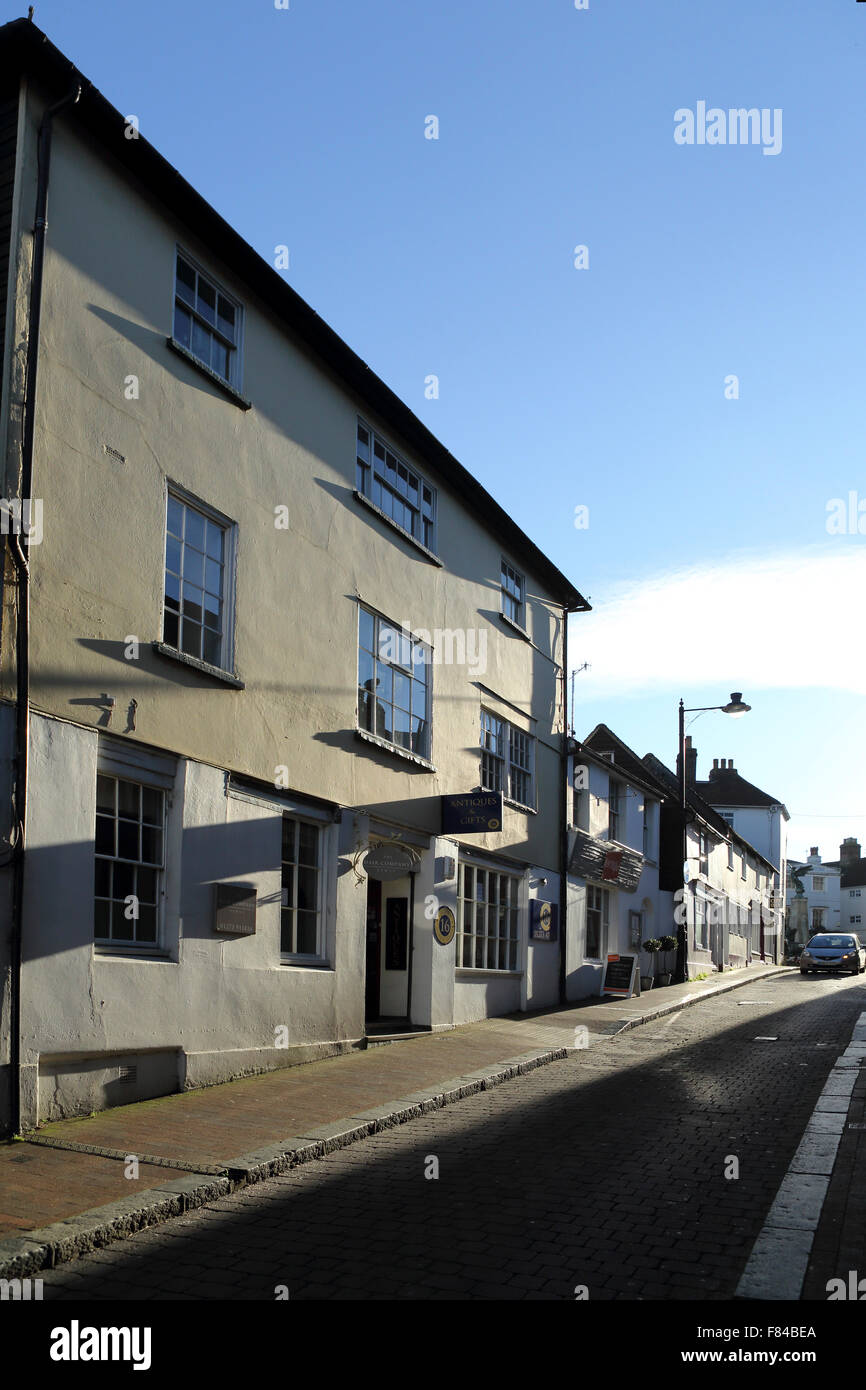 An antiques store in Lewes, England. The small town in East Sussex has ...