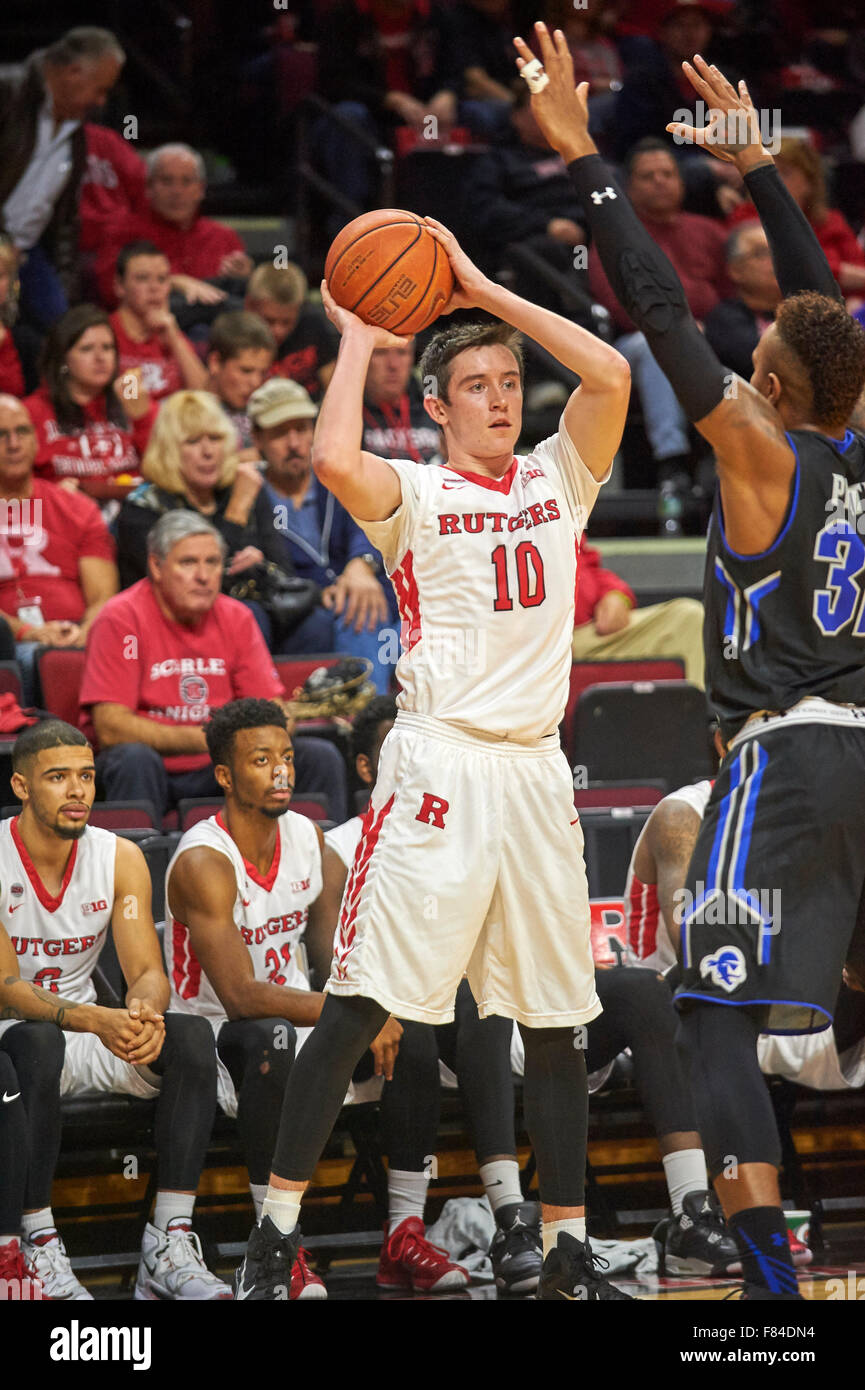 Piscataway, New Jersey, USA. 5th Dec, 2015. Rutgers' guard Justin Goode ...