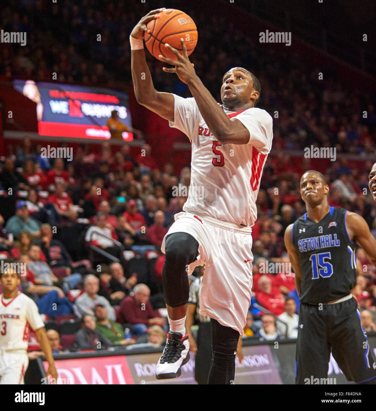 Piscataway, New Jersey, USA. 5th Dec, 2015. Rutgers' guard Mike ...