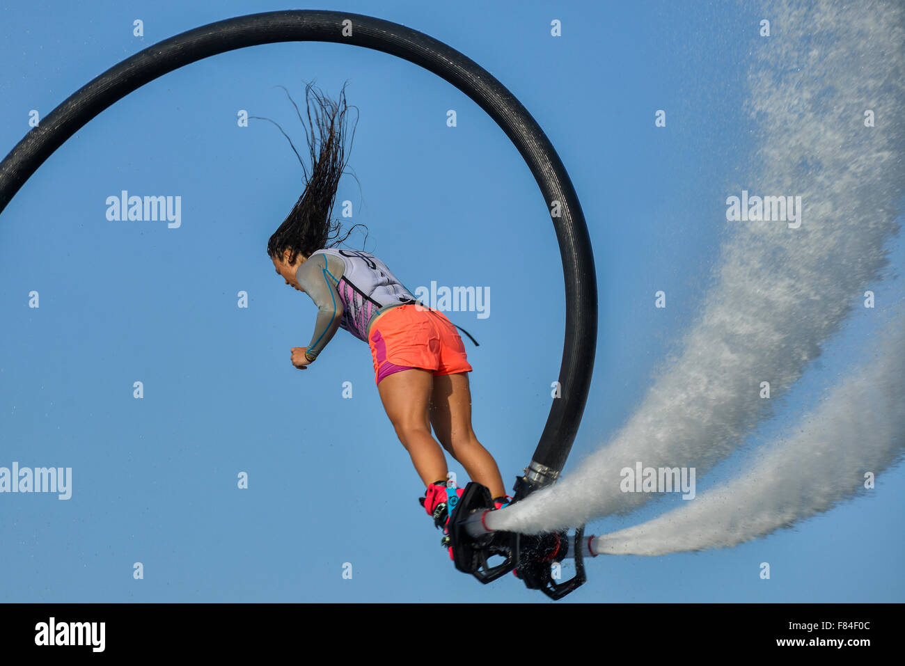 Female adrenaline sport dubai hi-res stock photography and images - Alamy
