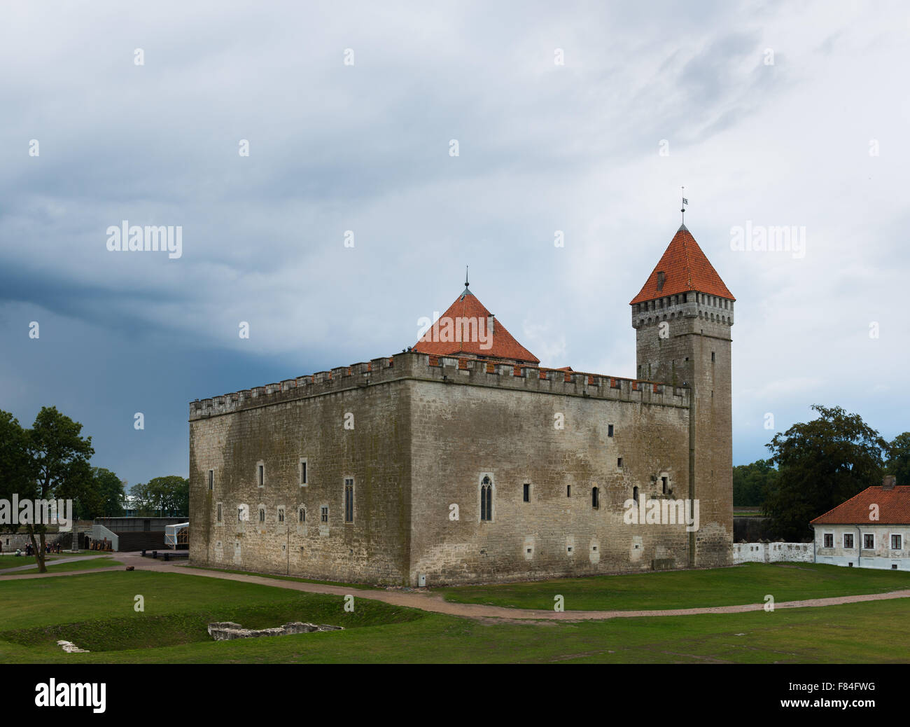 Bishop castle in kuressaare saaremaa hi-res stock photography and ...