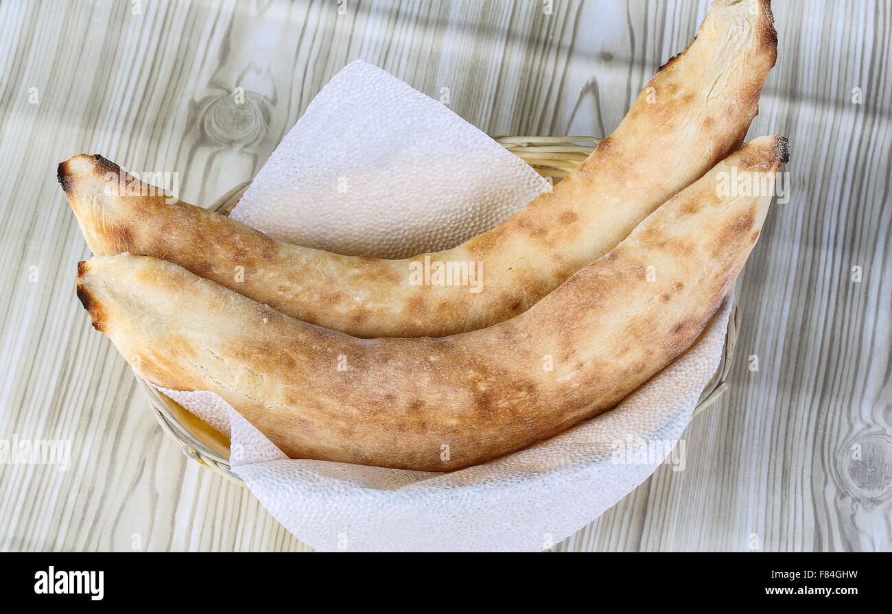 Two Fresh hot crusty cereal Homemade breads Stock Photo - Alamy