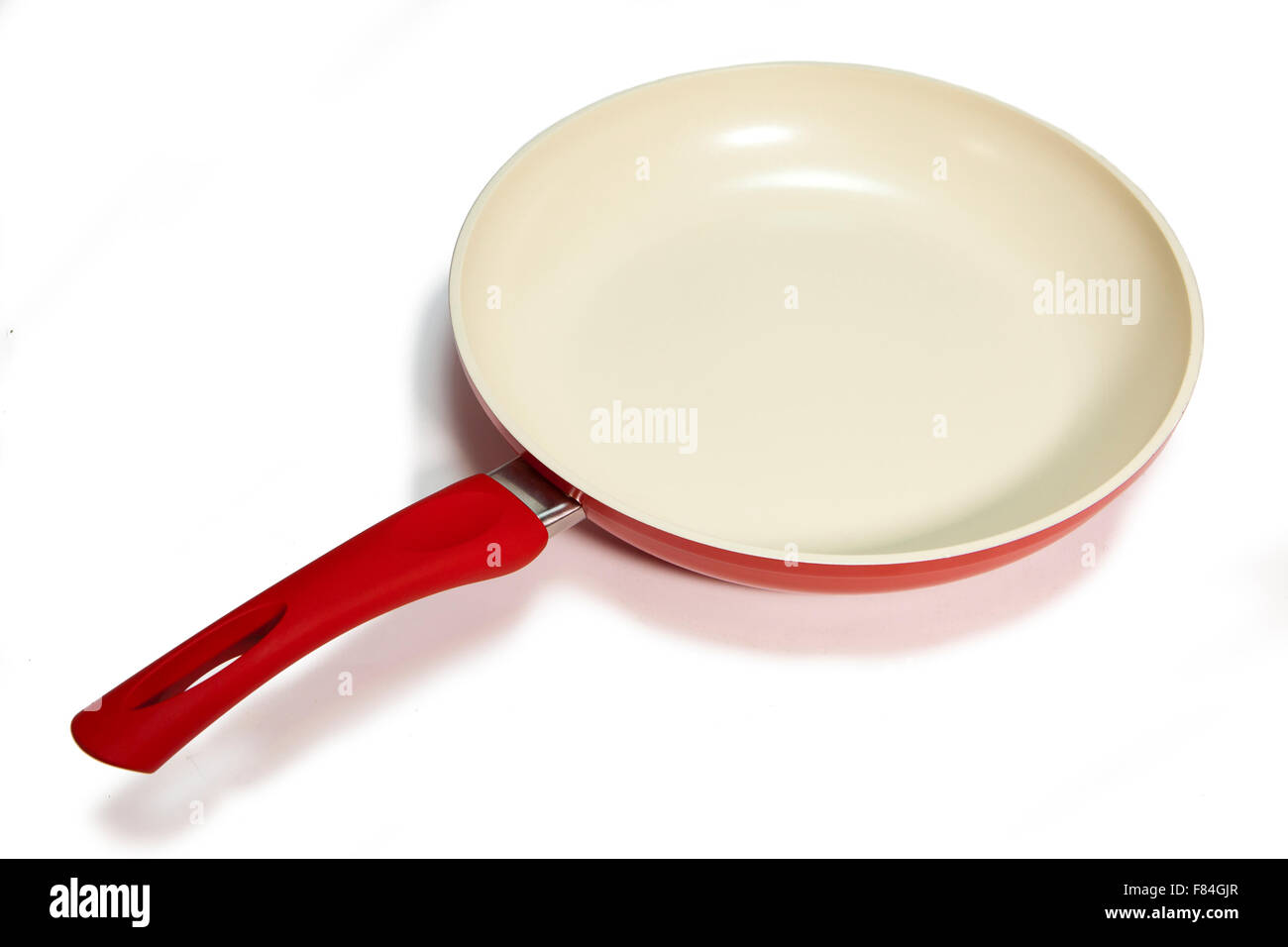 Round frying pan Cut Out Stock Images & Pictures - Alamy